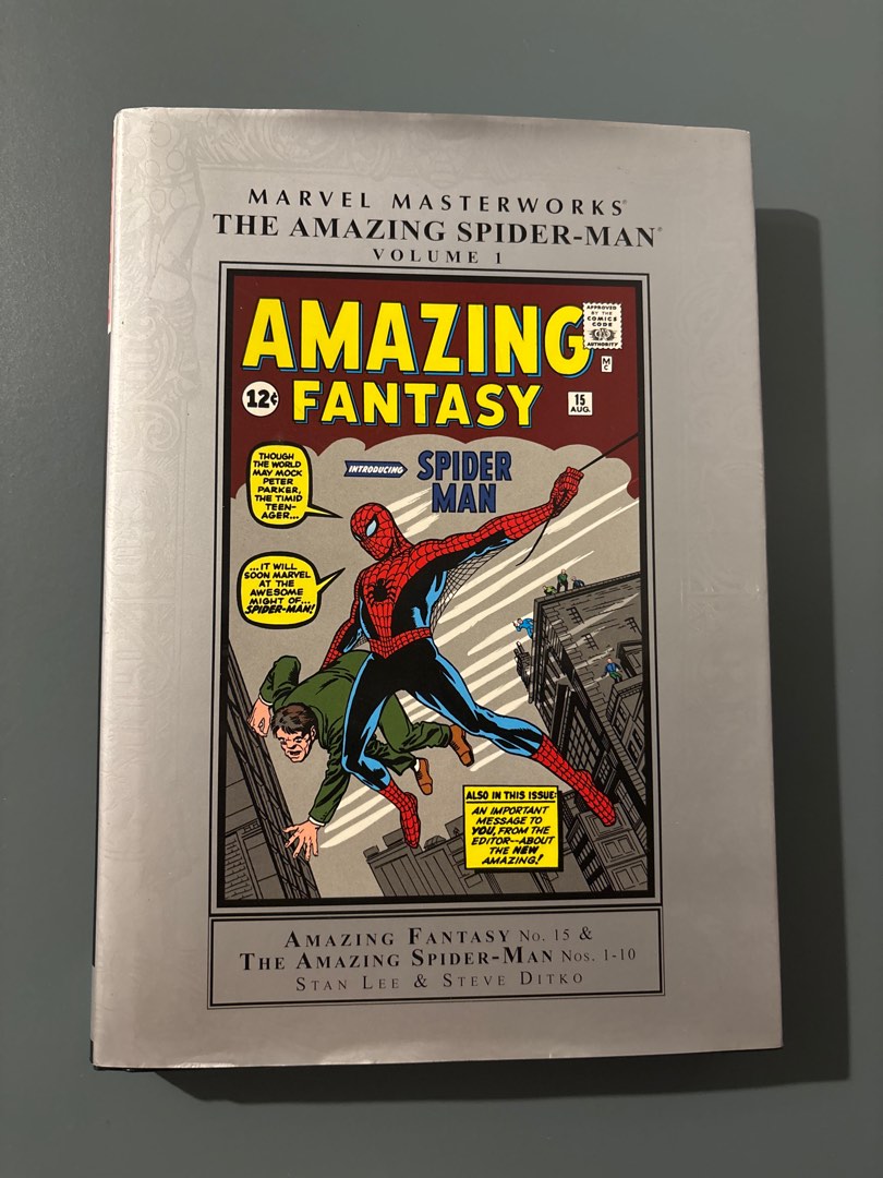 Marvel Masterworks The Amazing Spider-Man Volume 1, Hobbies & Toys ...