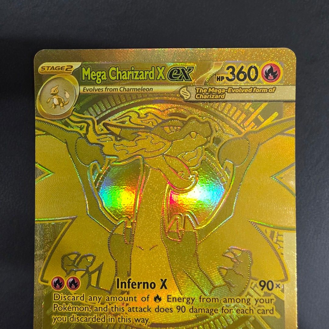 Mega Charizard EX MUR 130/094 (Phantasmal Flames), Hobbies & Toys, Toys & Games on Carousell