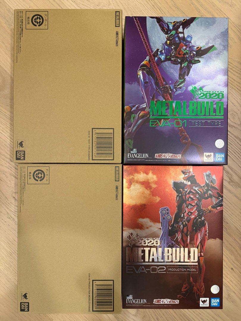 METAL BUILD EVA-01 TEST TYPE EVA-02 PRODUCTION MODEL [EVA2020] 新世紀福音戰士 ...