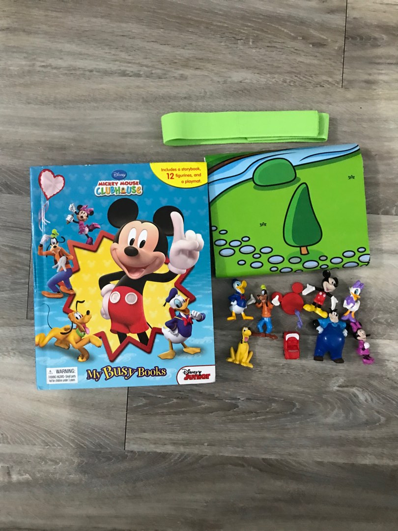 Mickey Mouse/Disney/ClubHouse/My Busy Book/English Story Book/Plus mini ...
