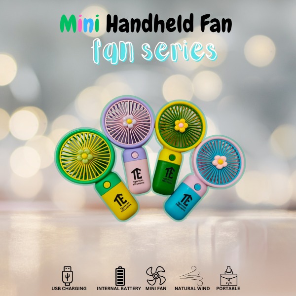 MINI HANDHELD FAN WITH CUTE DESIGNS, Furniture & Home Living, Lighting ...