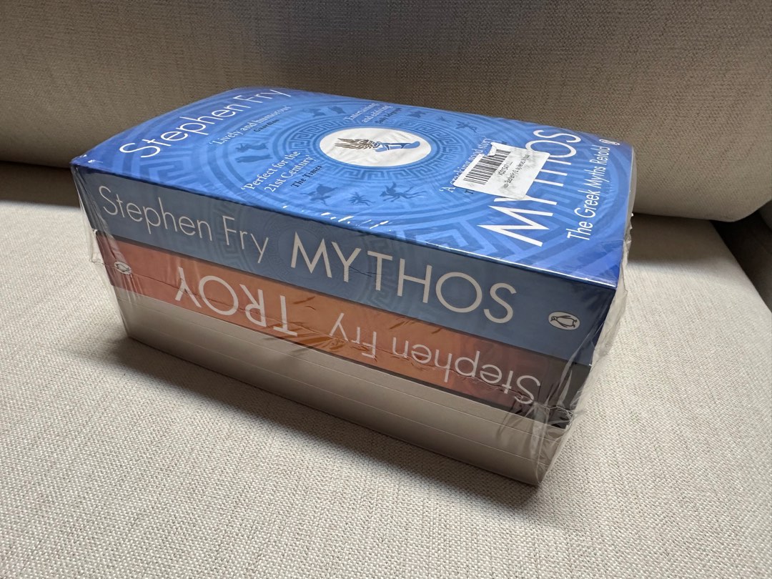 Mythos, Troy, Heroes - by Stephen Fry (Greek Myths Series Box Set ...