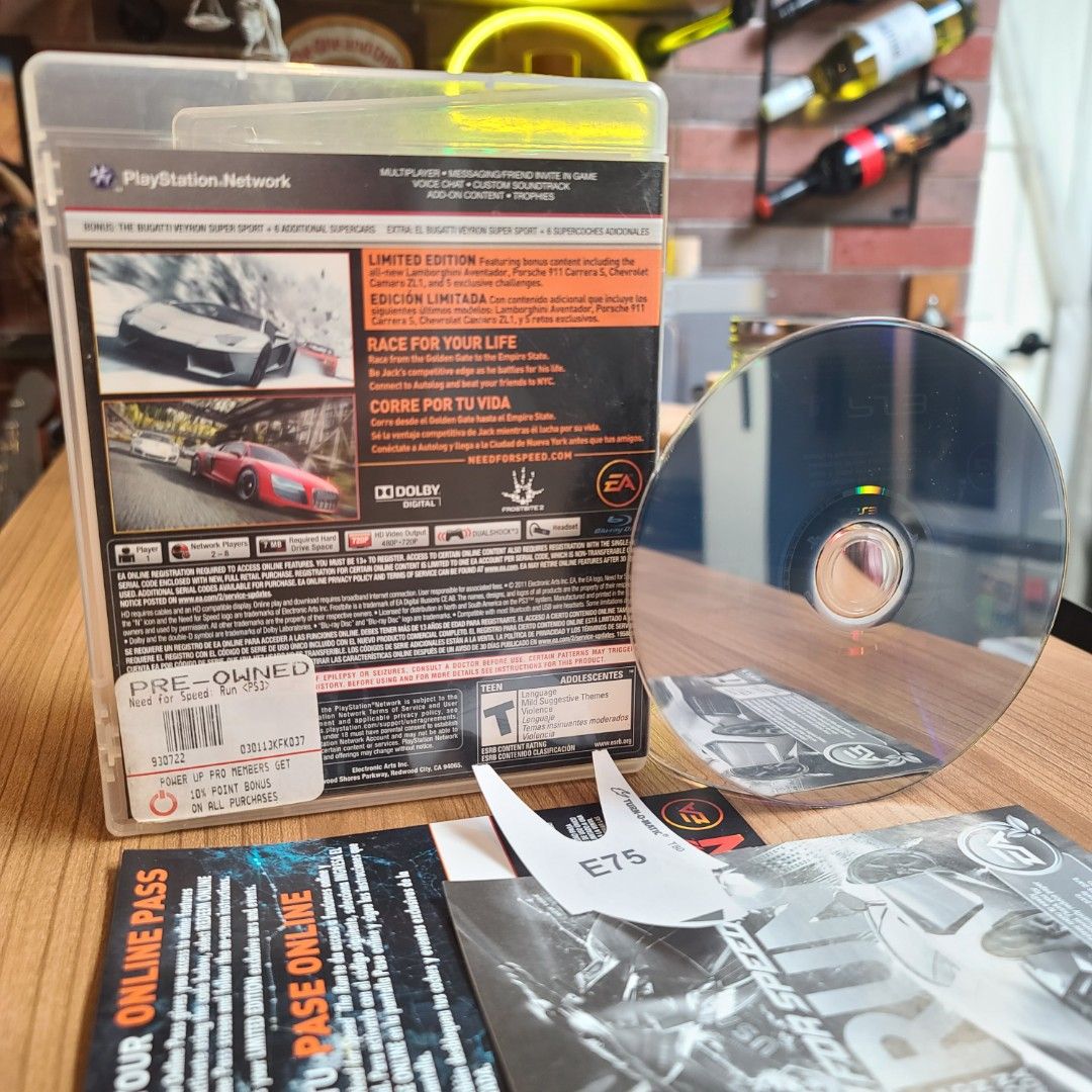 Need for Speed: The Run (Limited Edition) [Sony PlayStation 3, 2011 ...