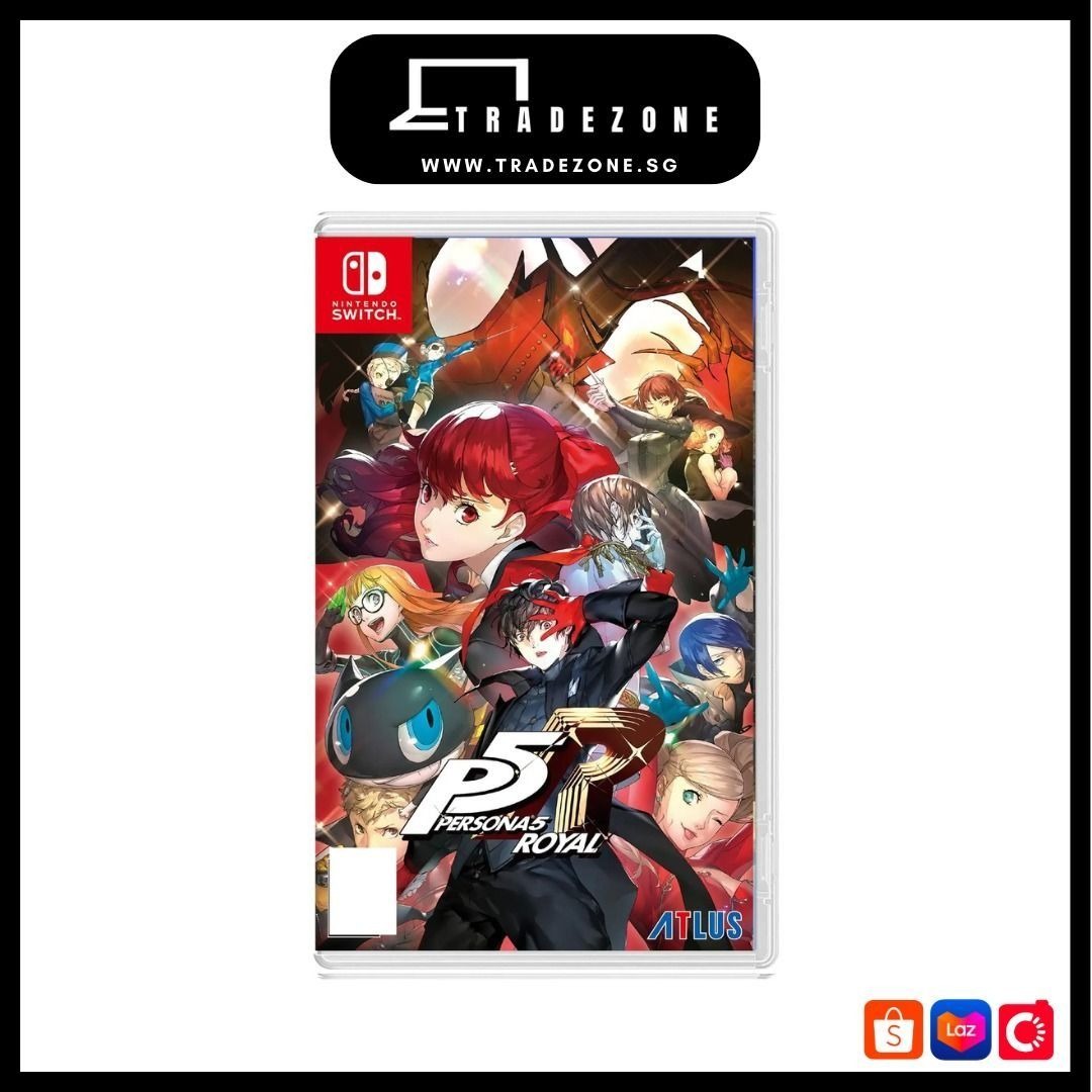 Nintendo Switch Persona 5 The Royal, Video Gaming, Video Games ...