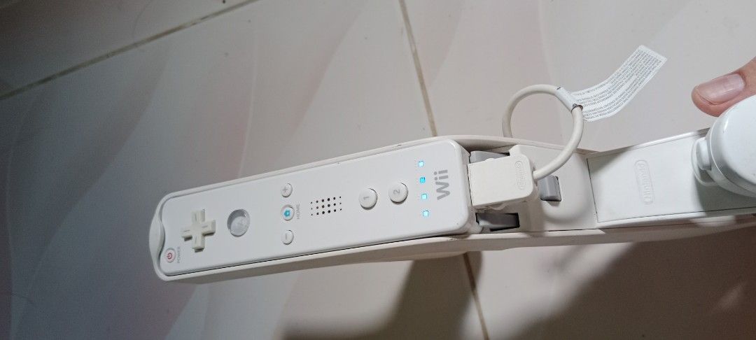 Nintendo Wii Zapper + Nintendo Wii remote and Nunchuck for sale, Video ...