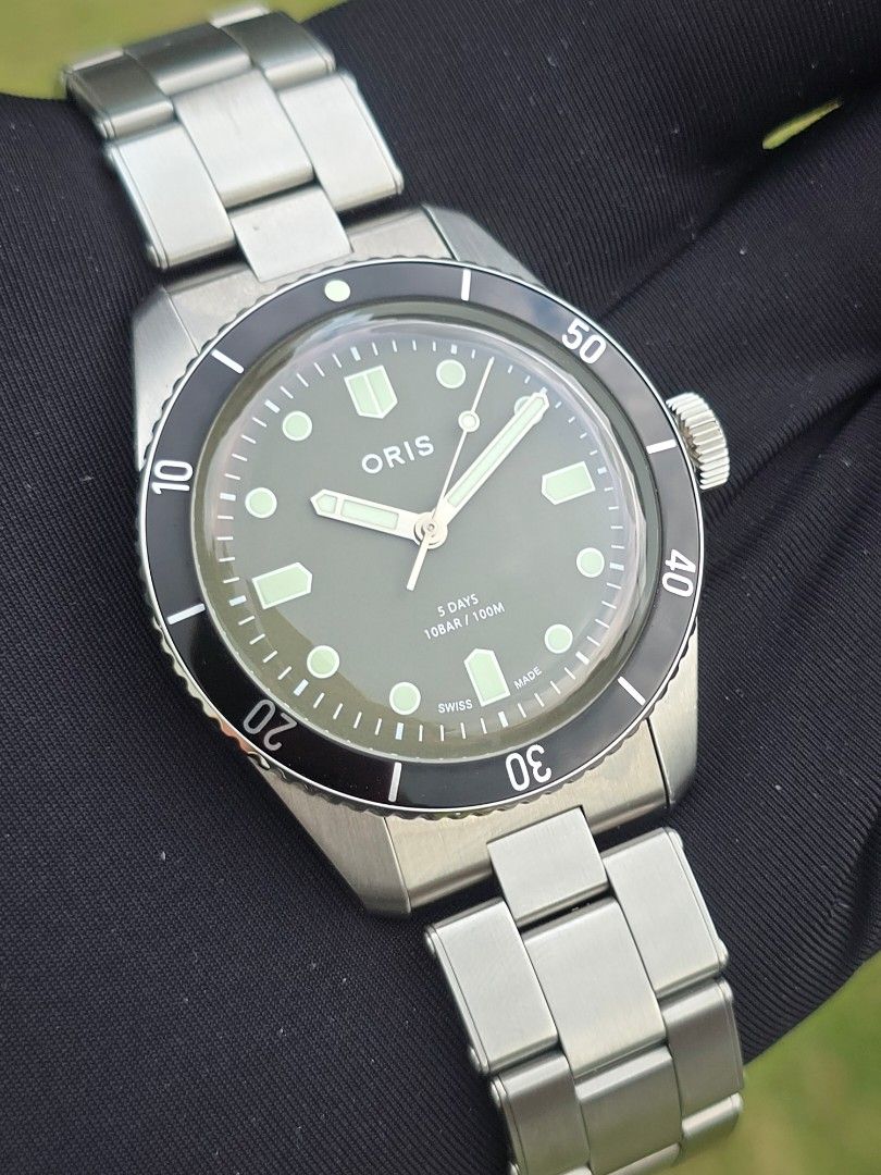 NUMBER 100/400! ORIS X HODINKEE CALIBRE 400 LIMITED EDITION 01 400 7774 ...