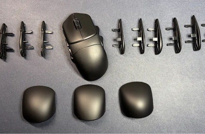Orbitalworks Pathfinder Modular Gaming Mouse & helion orange core body ...