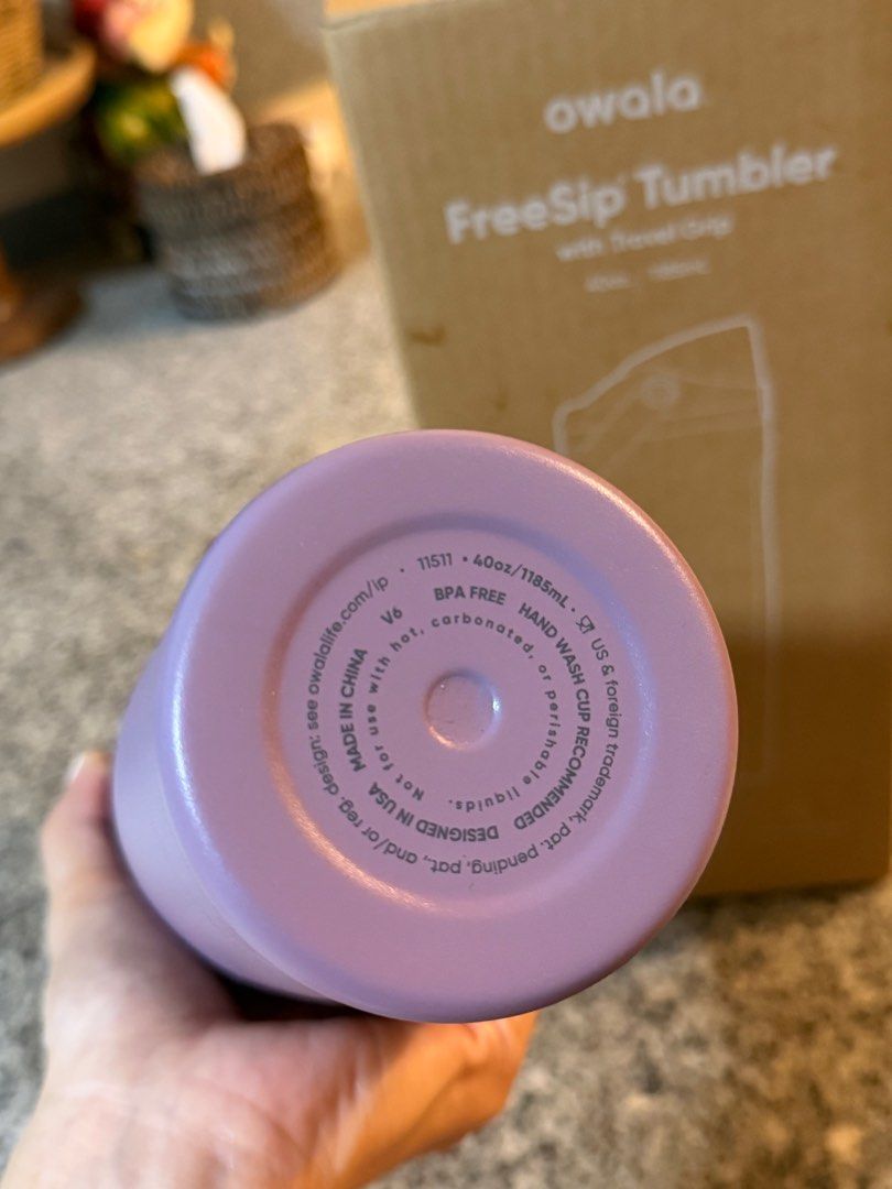 Owala FreeSip Tumbler 40oz Spring Revival, Furniture & Home Living ...