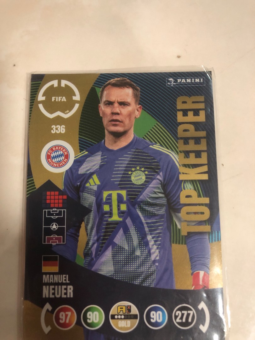 Panini FIFA Top Keeper Manuel Neuer Trading Card, Hobbies & Toys, Toys ...