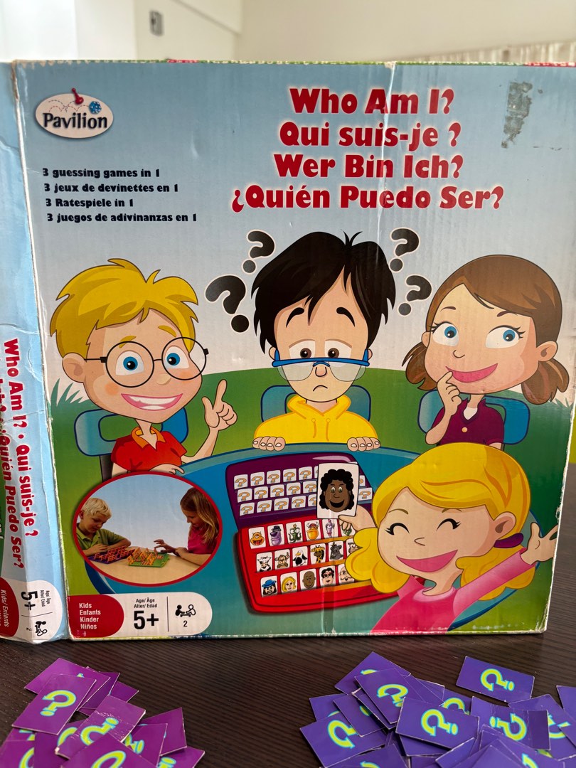 Pavilion Who Am I? Guessing Game, Hobbies & Toys, Toys & Games on Carousell