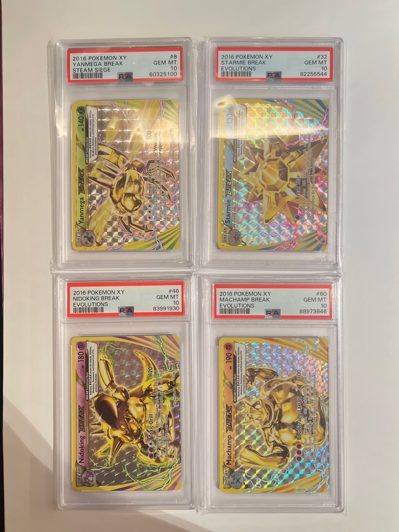 Pokemon XY Evolutions Break - GEM MT 10, Hobbies & Toys, Toys & Games ...