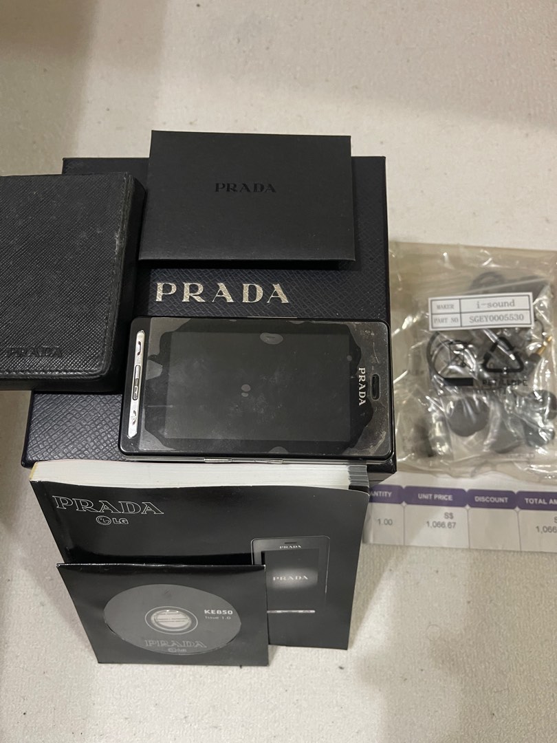 Prada LG KE850 Mobile Phone - Complete Set, Mobile Phones & Gadgets ...