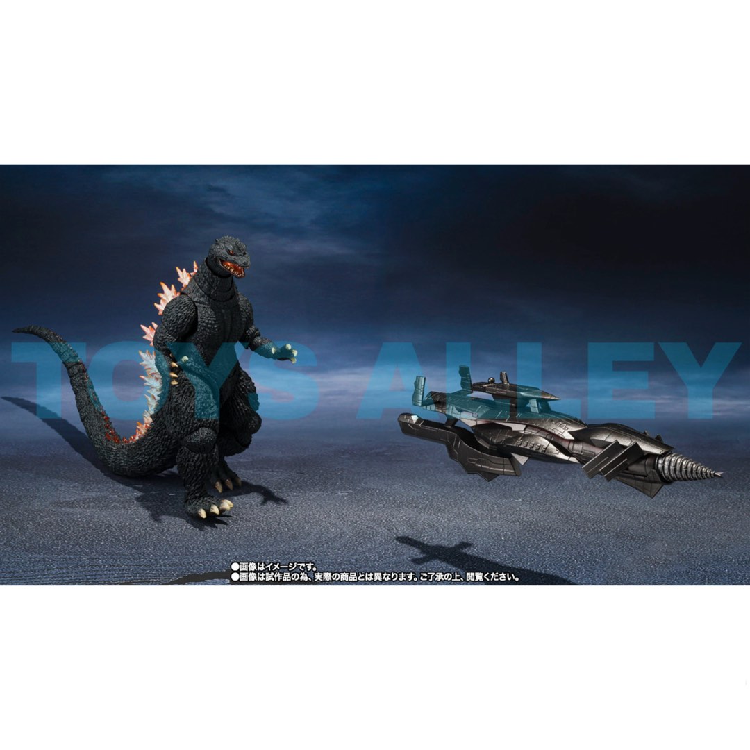[Preorder] s.h.monsterarts SHM Godzilla - 2004 - Heat Ray ver. Vs Shin ...