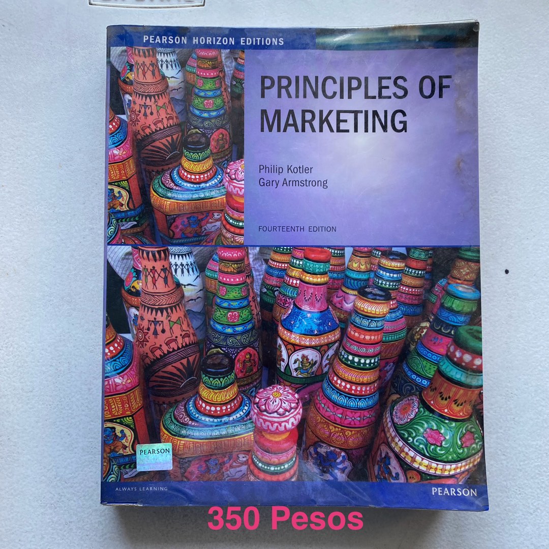 Principles of Marketing Book - Philip Kotler, Hobbies & Toys, Books ...