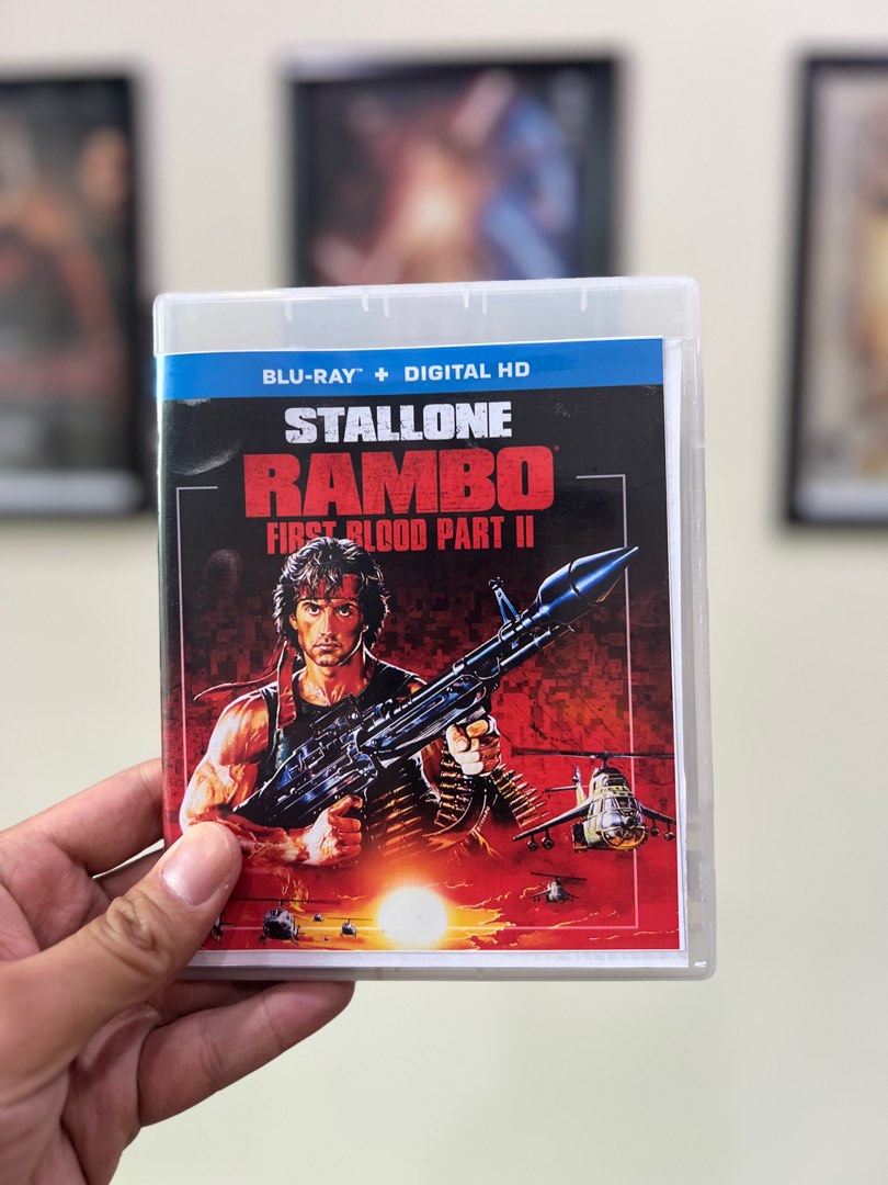 Rambo - First Blood Part II Bluray Original, Hobbies & Toys, Music ...