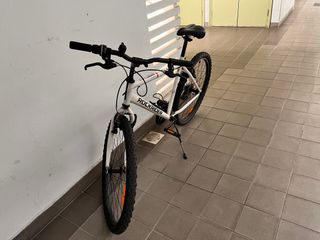 Small SIZE Rockrider ST100 Mountain bike with Btwin Child seat Attachment, Sports Equipment ...