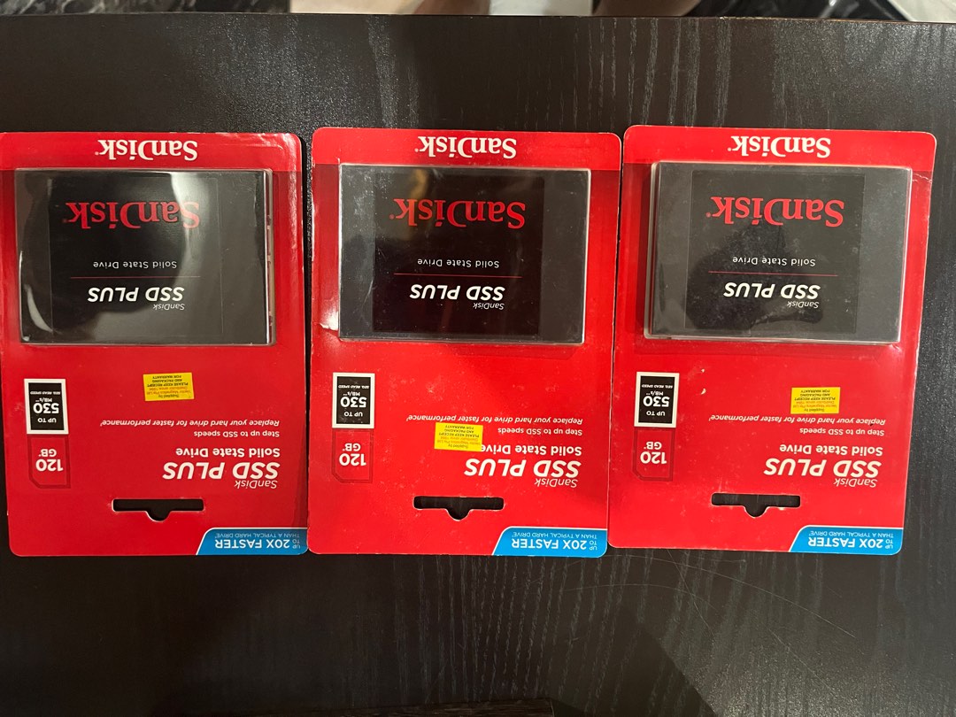 SanDisk SSD PLUS 120GB Solid State Drive, Computers & Tech, Parts ...