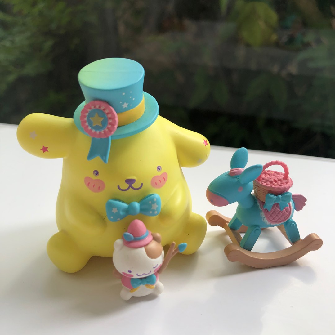 SANRIO pompompurin figure set, Hobbies & Toys, Collectibles ...