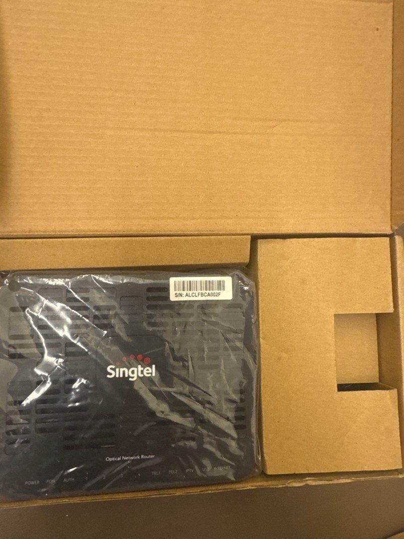 Singtel Optical Network Router - Brand New, Computers & Tech, Parts & Accessories, Networking on ...