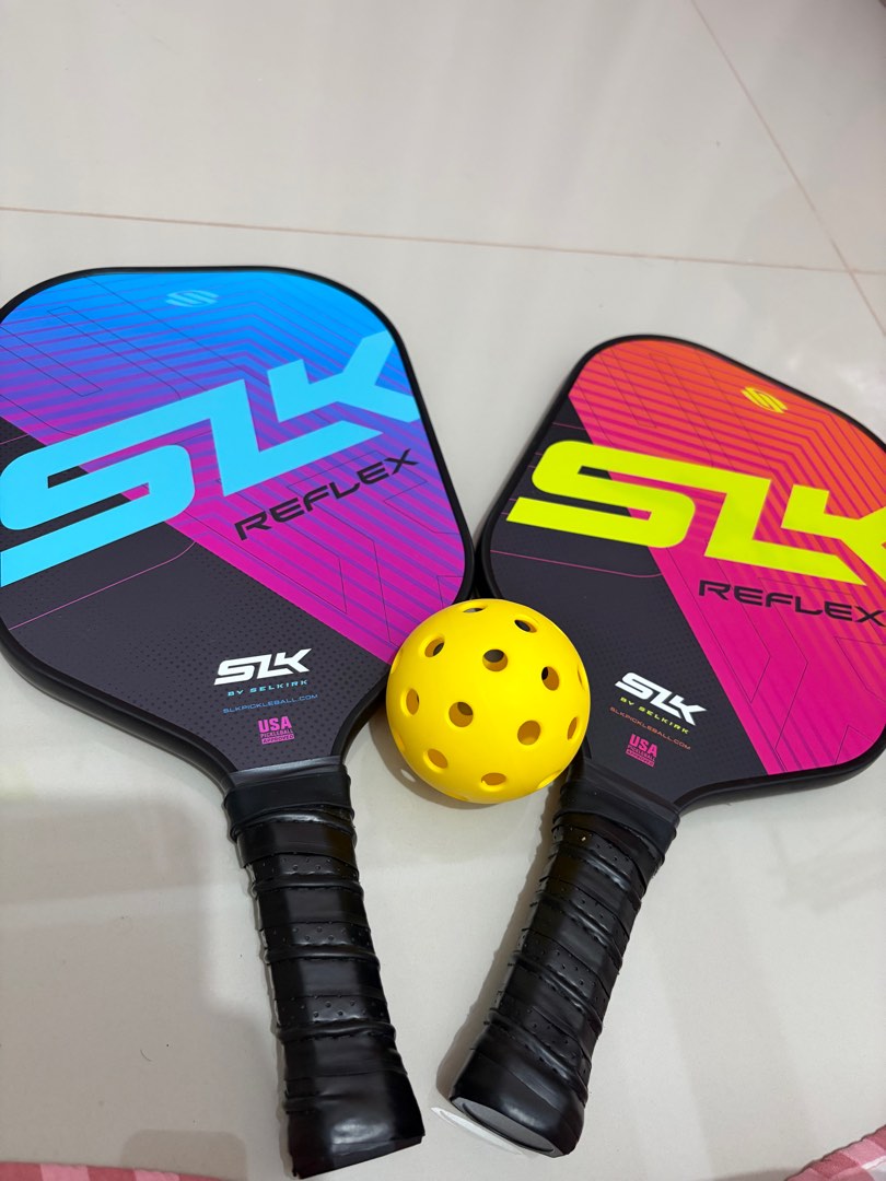 SLK Reflex Pickleball Paddle Set, Sports Equipment, Sports & Games ...