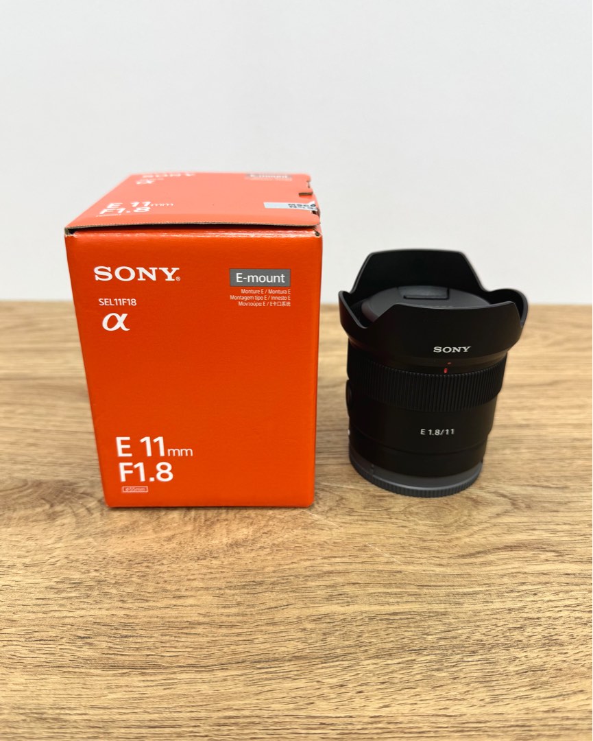 SONY E 11MM F1.8 LENS (99.9% NEW) UNREGISTER SONY MALAYSIA WARRANTY ...
