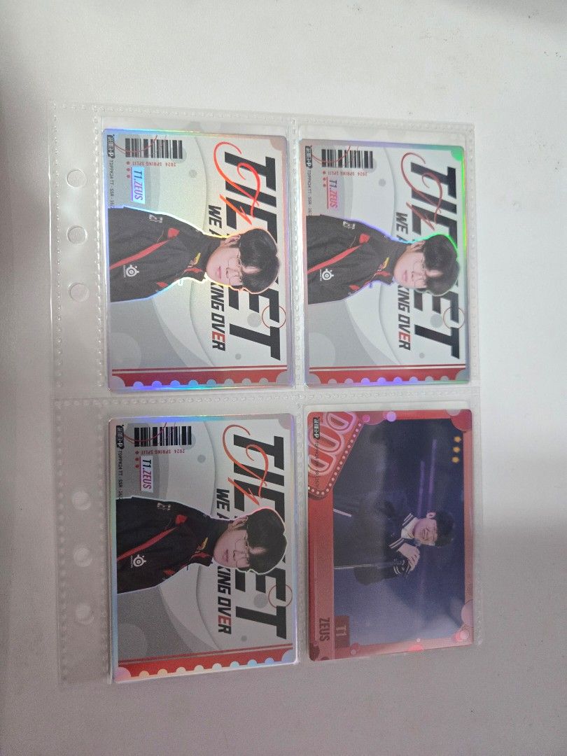 T1 Zeus Photocards - Buffun, Membership and more, Hobbies & Toys ...