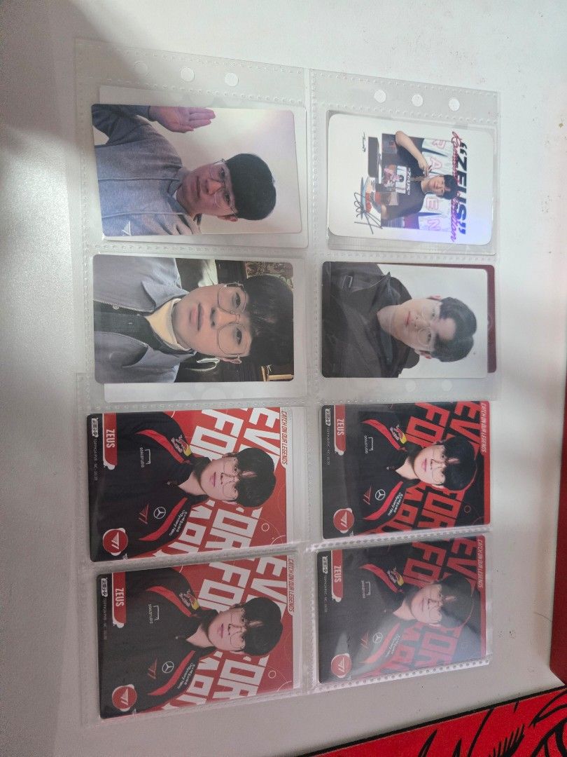T1 Zeus Photocards - Buffun, Membership and more, Hobbies & Toys ...