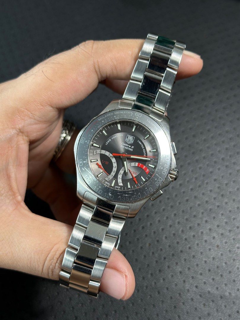 TAG HEUER AQUARACER CALIBRE S LIMITED EDITION LEWIS HAMILTON, Men's ...