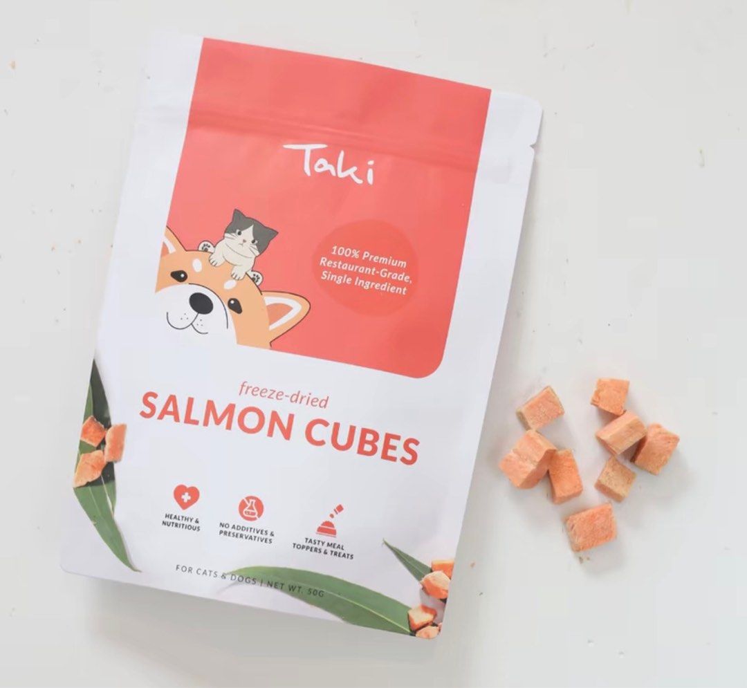 Taki Freeze-Dried Raw Fish Treats for Cats & Dogs, Pet Supplies, Pet Food on Carousell
