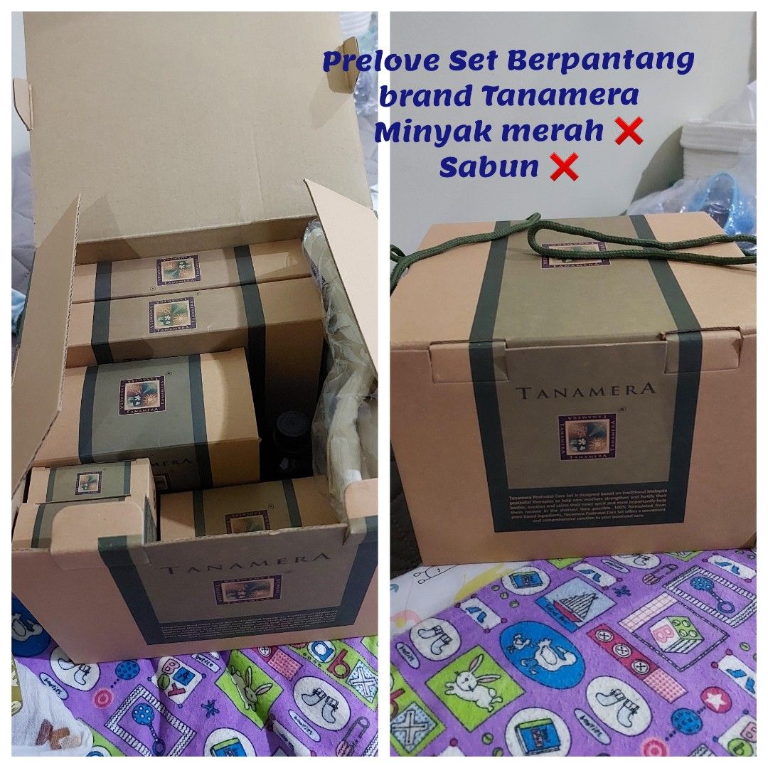 Tanamera Prelove Set Berpantang, Babies & Kids, Maternity Care on Carousell