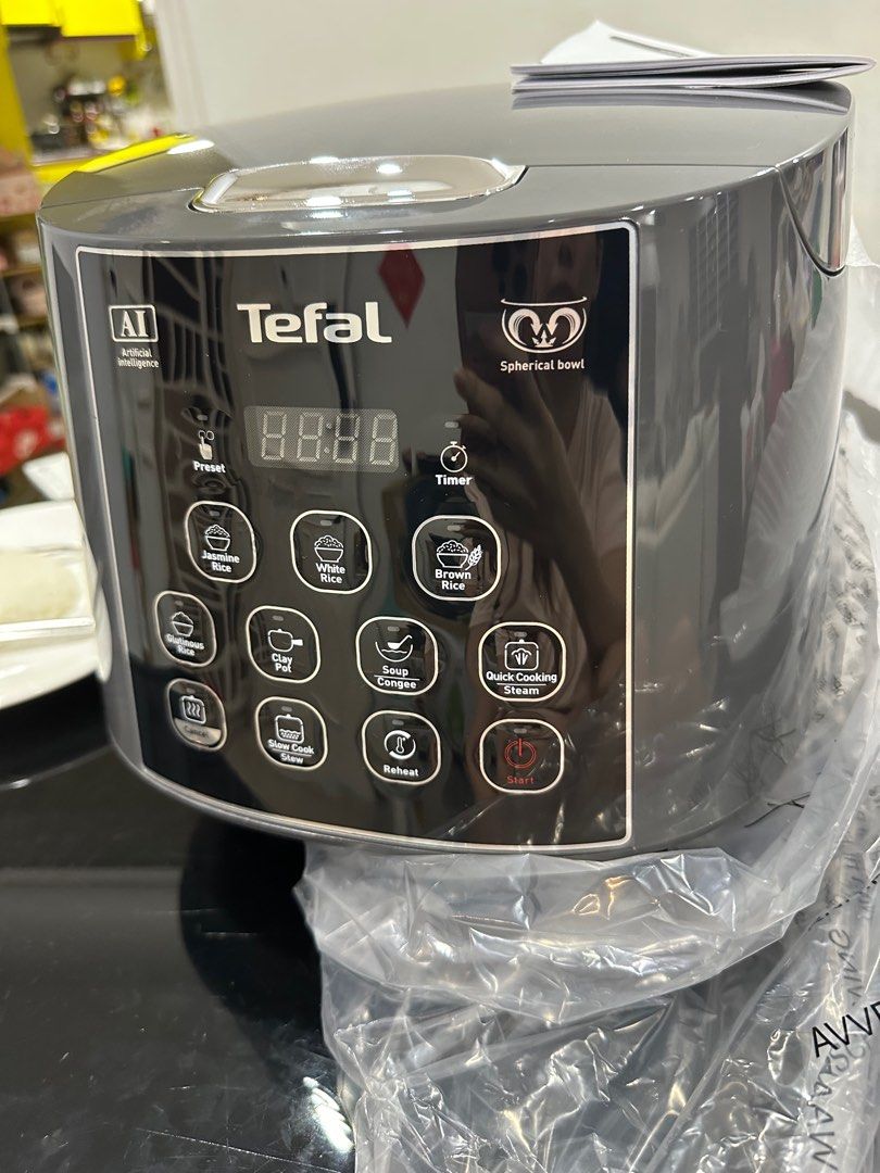 Tefal Easy Rice Plus Spherical Pot Rice Cooker, TV & Home Appliances ...