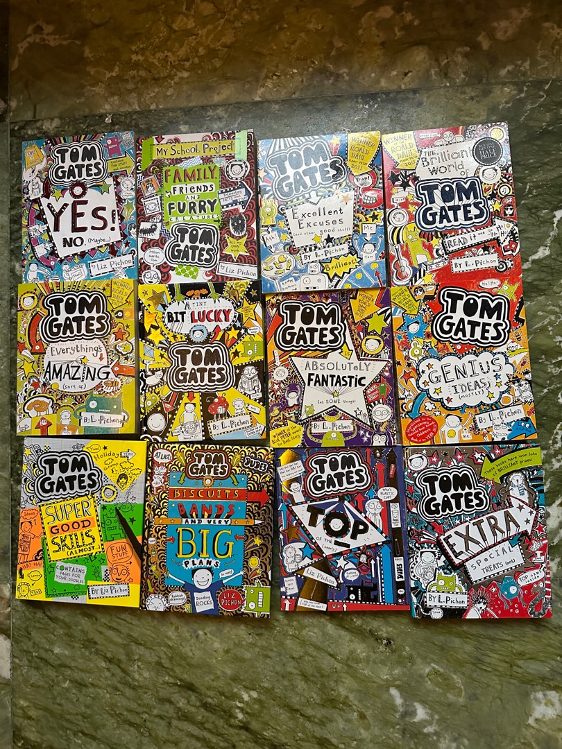 Tom Gates Book Collection by Liz Pichon, Hobbies & Toys, Books ...