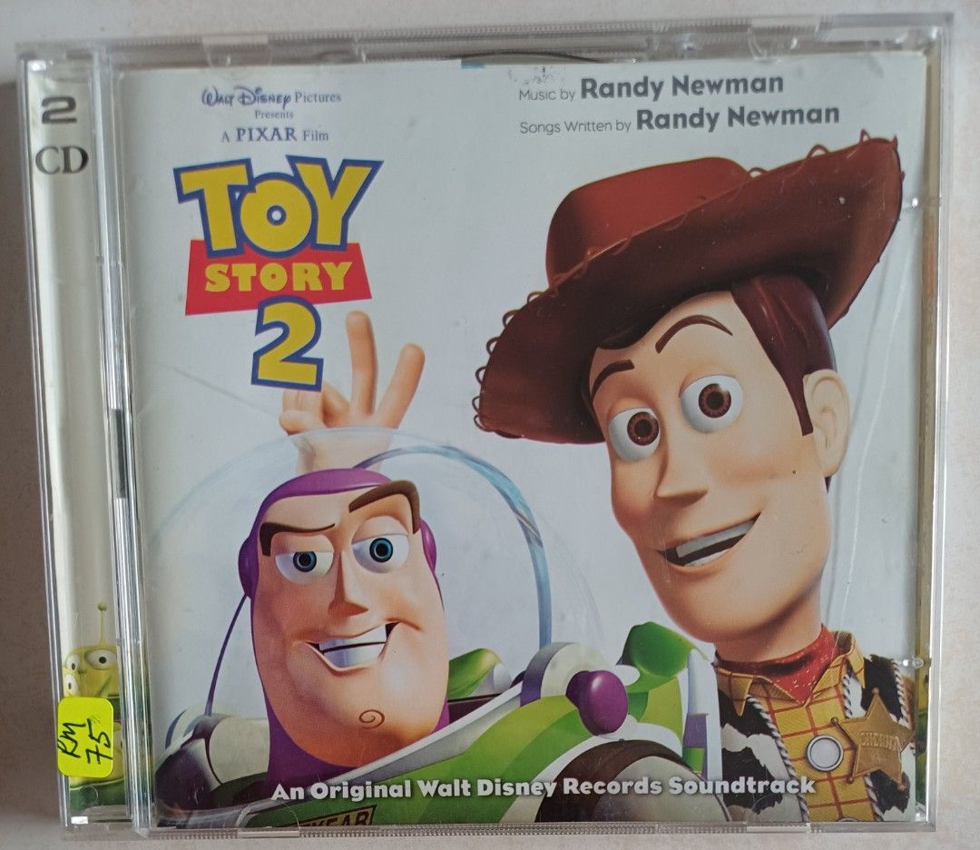 Toy Story 2 Soundtrack 2CD, Hobbies & Toys, Music & Media, CDs & DVDs ...