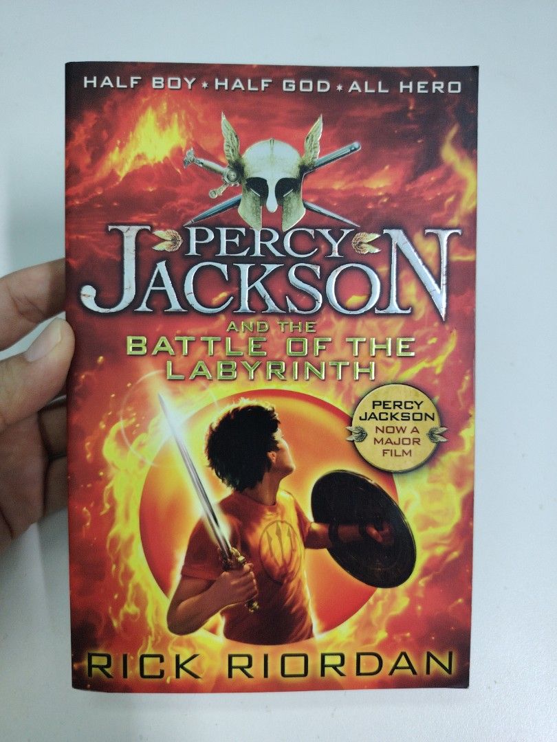 [Used] Percy Jackson and the Battle of the Labyrinth by Rick Riordan ...