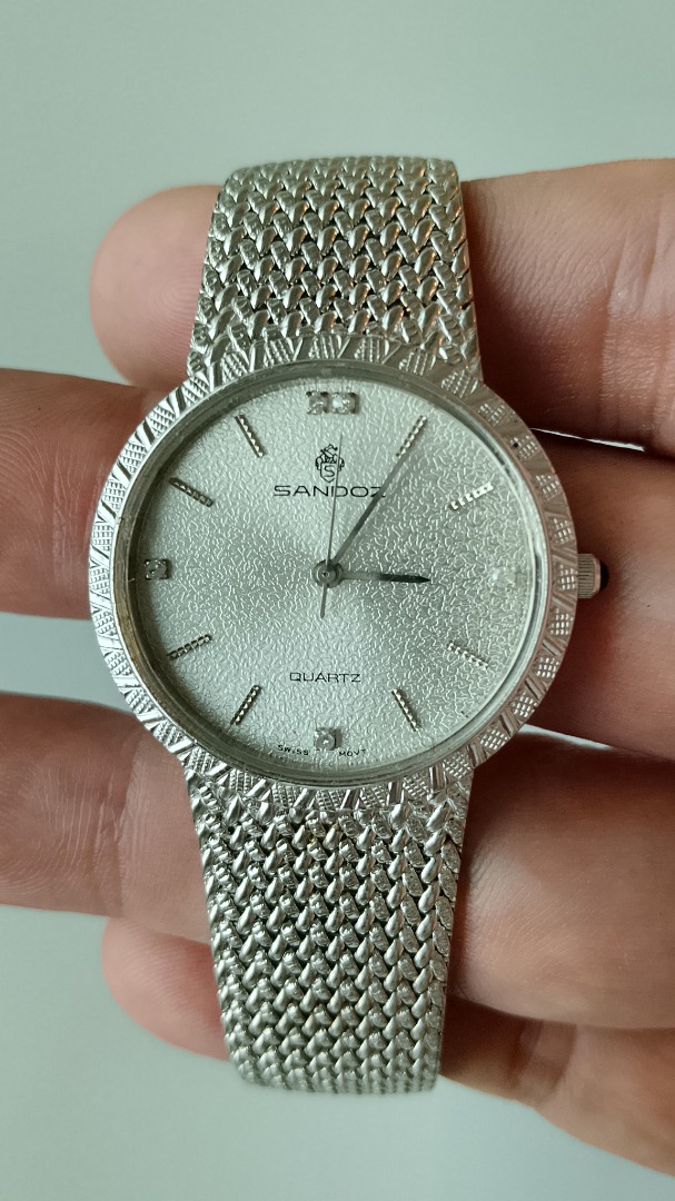 Vintage Sandoz Swiss Watch, Women's Fashion, Watches & Accessories ...