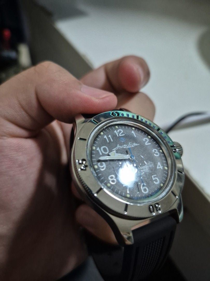 Vostok Amphibia 120811 Automatic 40mm New, Men's Fashion, Watches ...