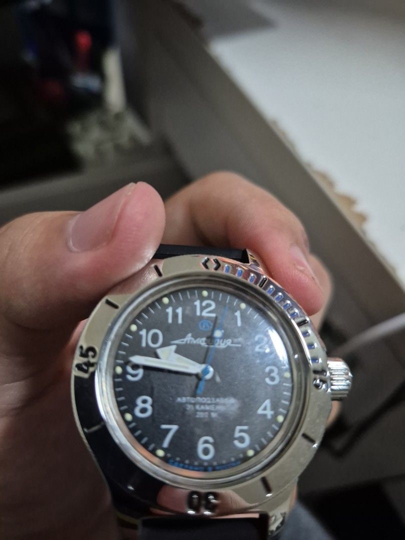 Vostok Amphibia 120811 Automatic 40mm New, Men's Fashion, Watches ...