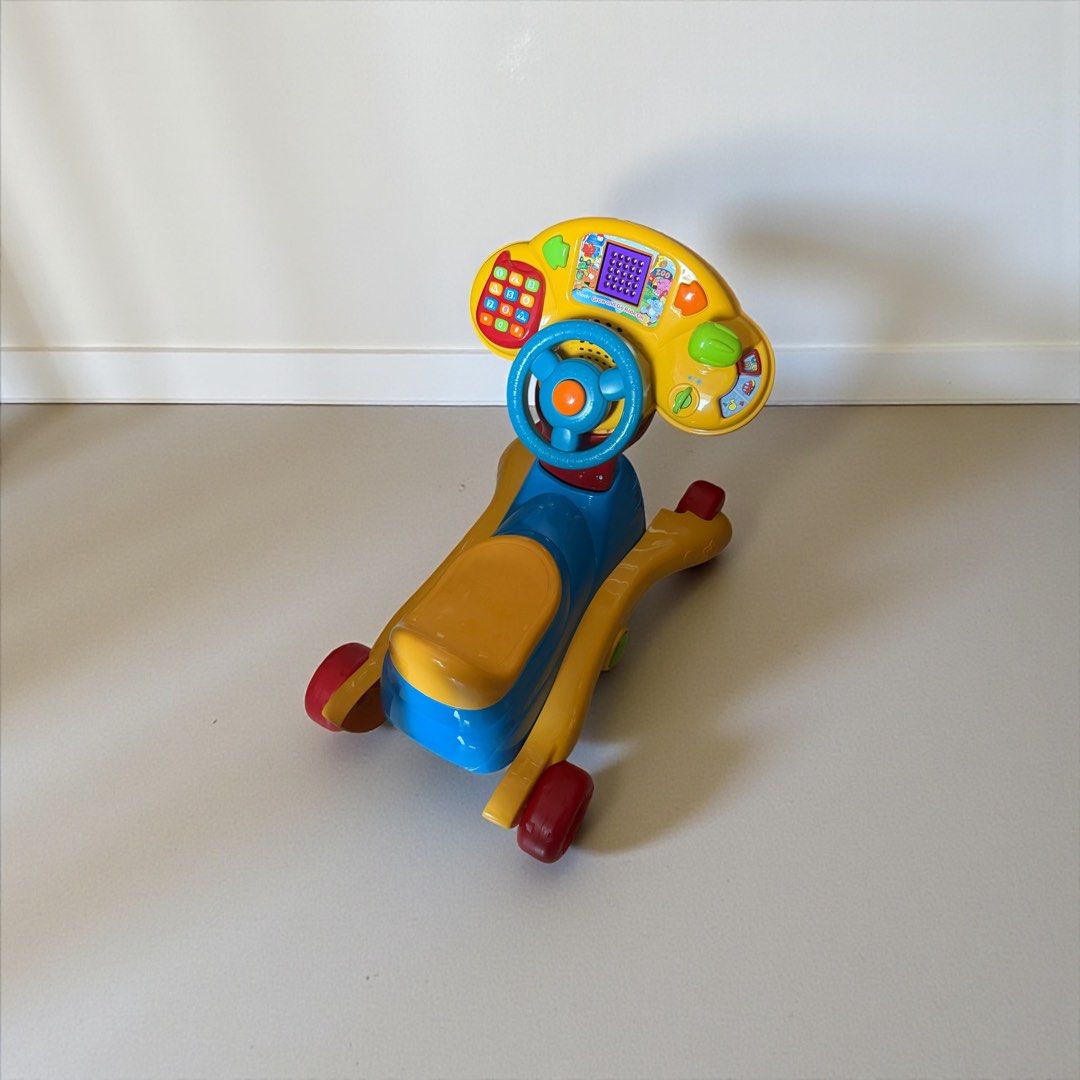 VTech Sit-to-Stand Race & Go Ride-On Toy, Babies & Kids, Infant ...
