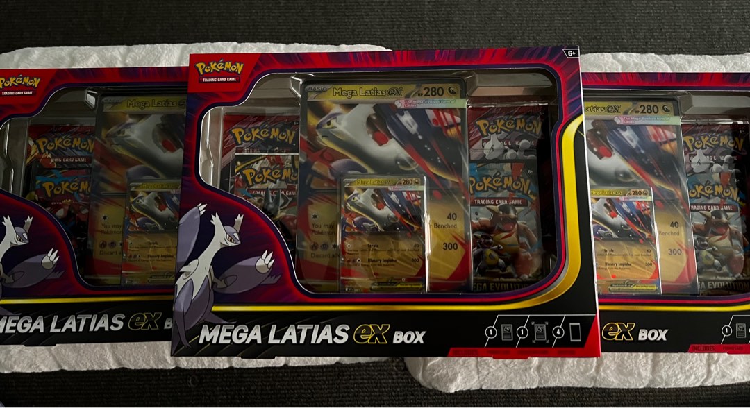 WTS Mega Latias Ex Box, Hobbies & Toys, Toys & Games on Carousell