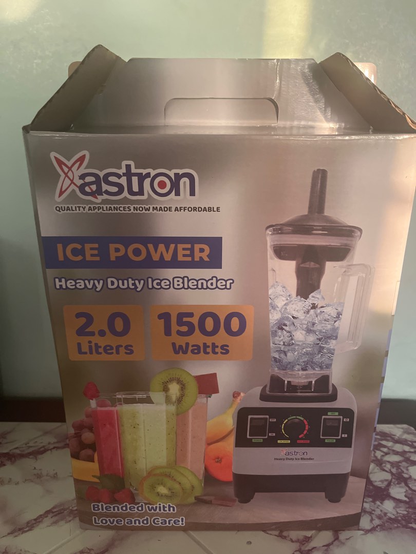 Xastron Ice Power Heavy Duty Ice Blender, TV & Home Appliances, Kitchen ...