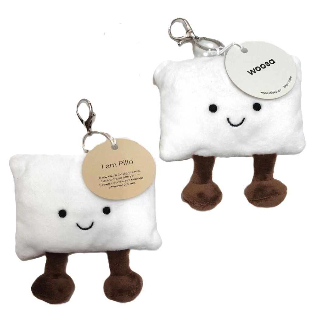 $12 each. Woosa Pillow soft toy stuff plushie keychain key chain ...