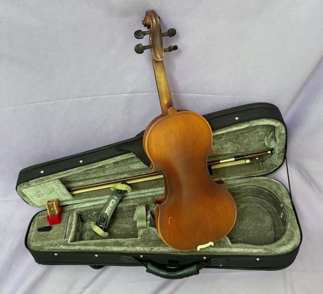 1/4 size USA Schaaf SVA-903 Handmade Student Violin with classic Case, Bow, Shoulder Rest ...