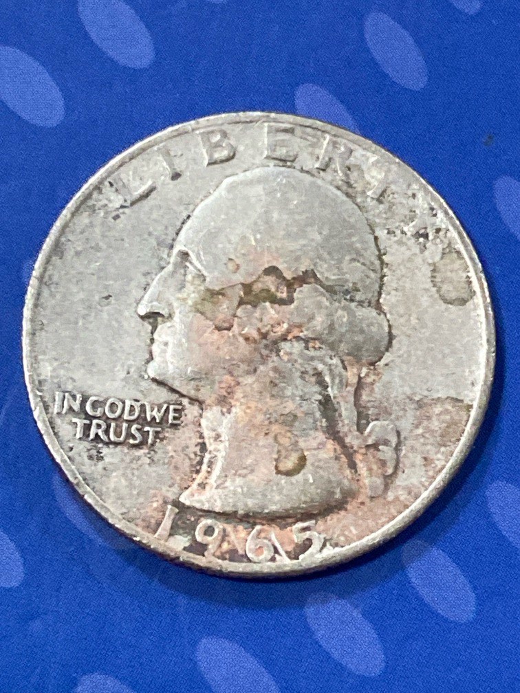 1965 USA washing Quarter old coin, Hobbies & Toys, Memorabilia ...