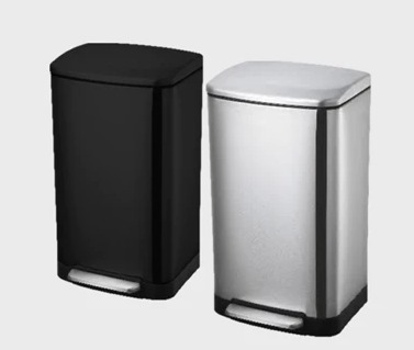 6L/12L/30L MRect Stainless Steel Pedal Bin w Soft Close/Step Bin/Trash ...