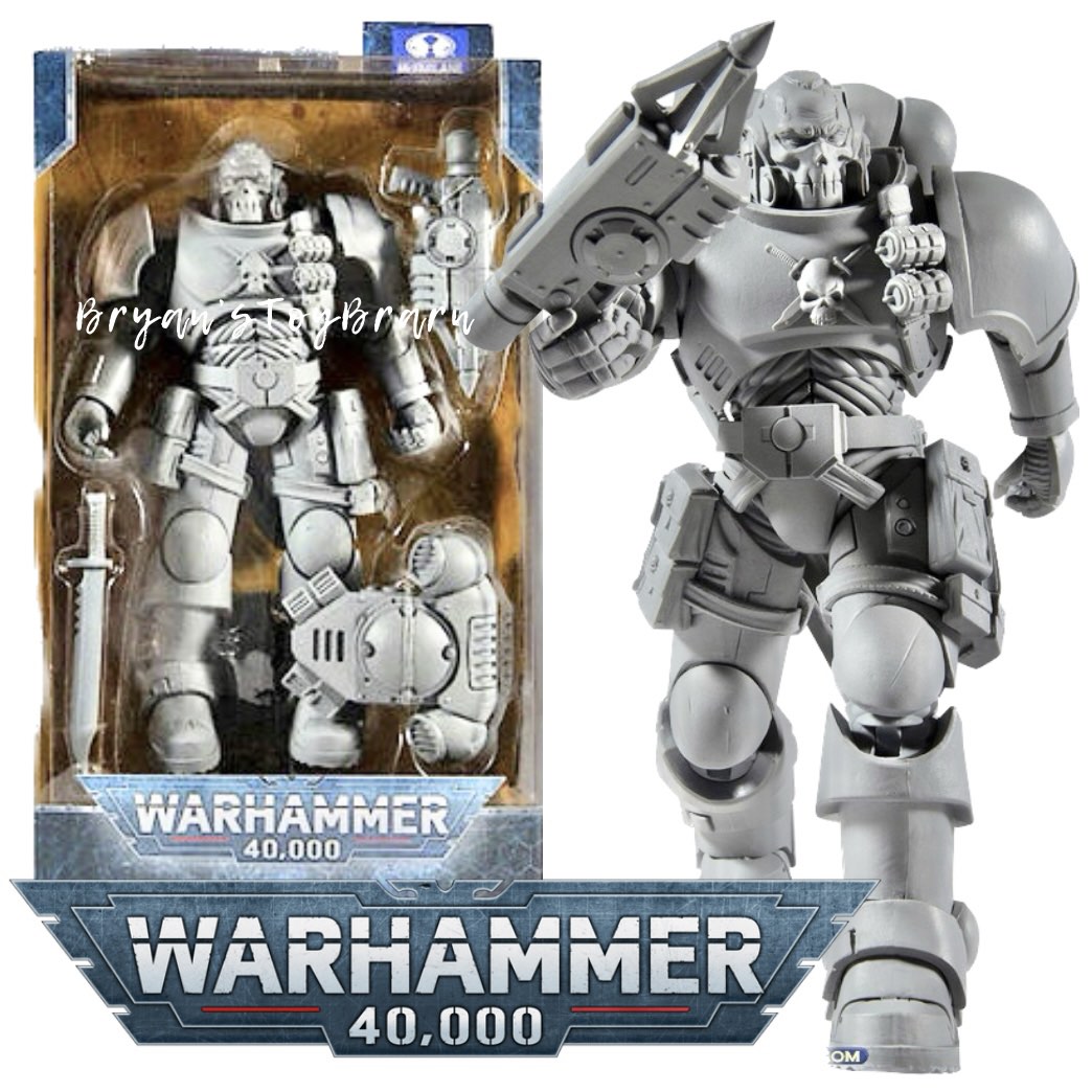 7 inch McFarlane Warhammer 40000 Space Marine Reiver (Artist Proof ...