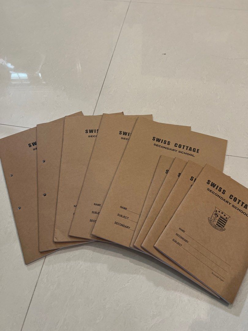 9 x Swiss Cottage Secondary School Lecture Pad, Hobbies & Toys ...