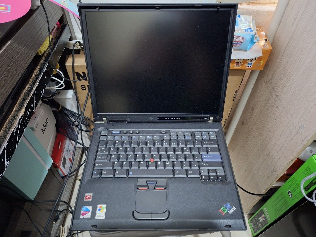 (急放) IBM ThinkPad T43 15吋 筆記型電腦, 電腦＆科技, 手提電腦 - Carousell