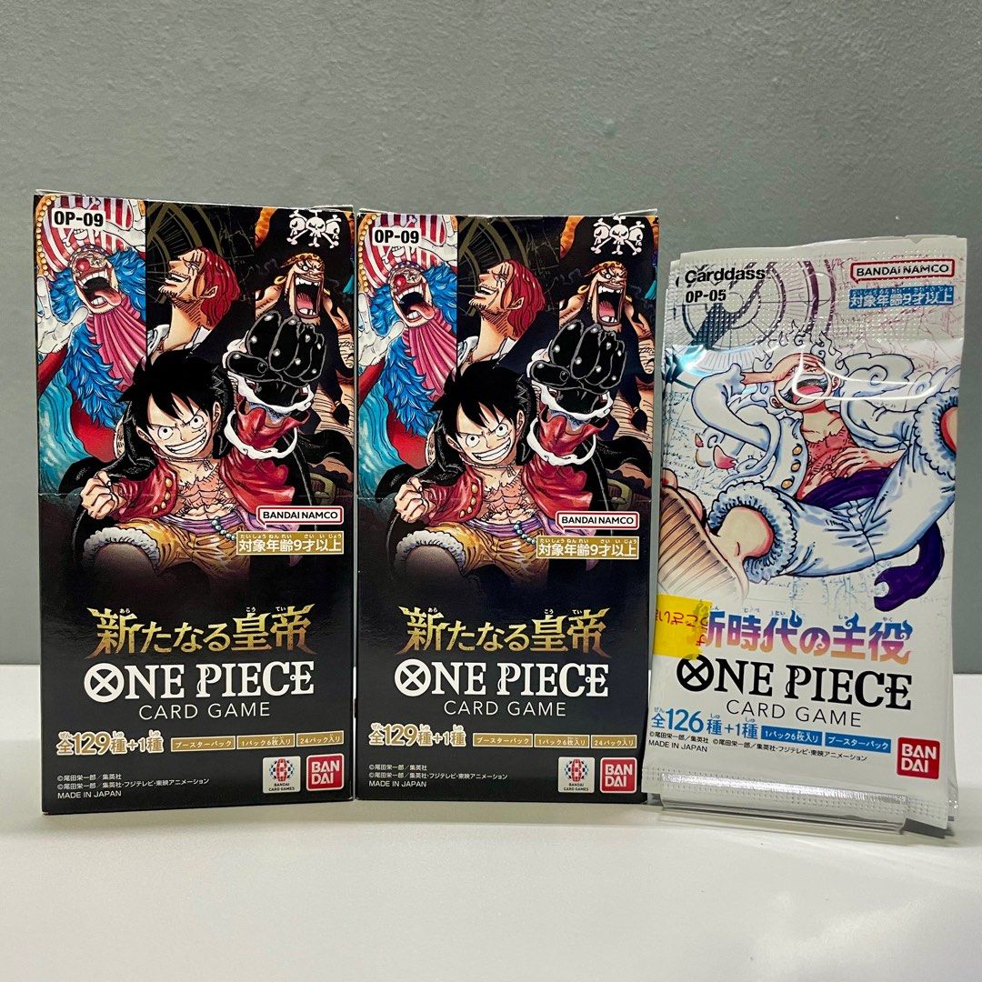🇯🇵 One Piece Card Game Booster Box Packs — OP09 OP05 OP-09 OP-05, Hobbies & Toys, Toys & Games ...