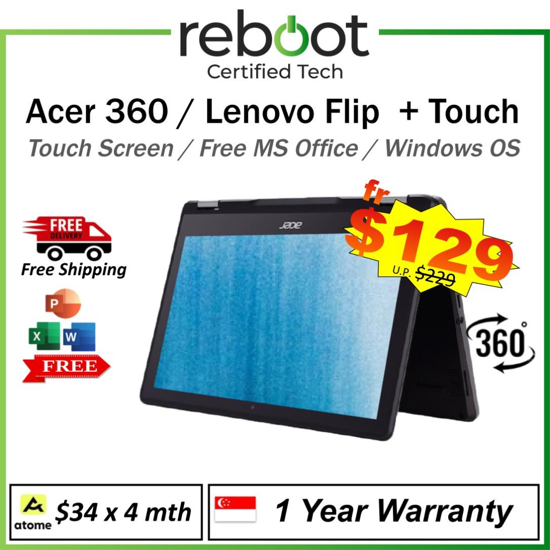 Acer 360 Flip Laptop - Acer 360 Flip Laptop Available - Able to Flip ...