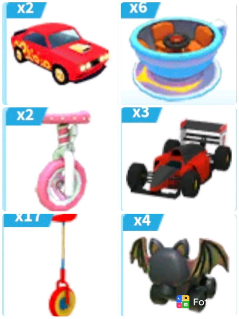 Adopt Me Vehicle, Hobbies & Toys, Toys & Games on Carousell